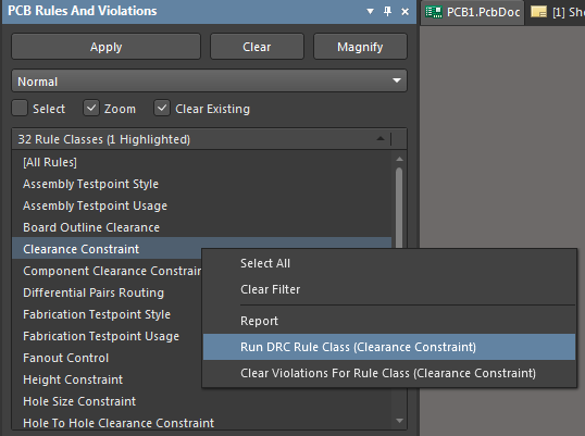 Running a Design Rule Check (DRC) | Altium App StartPage